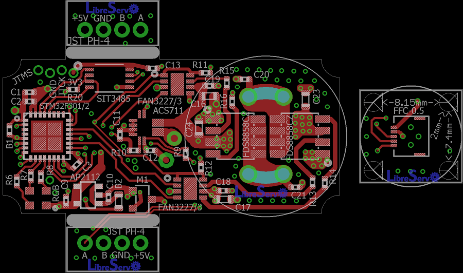 LibreServo v2 Schematics | LibreServo